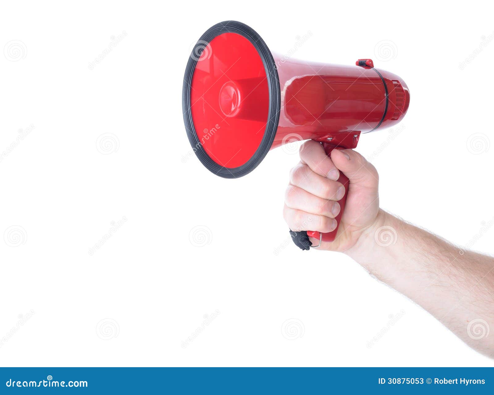 Megafoon stock afbeelding. Image of luid, profiel, ruimte - 30875053