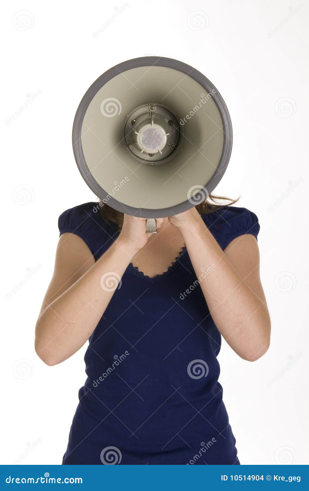 Megahead stock photo. Image of businesspeople, loud, businesswoman ...