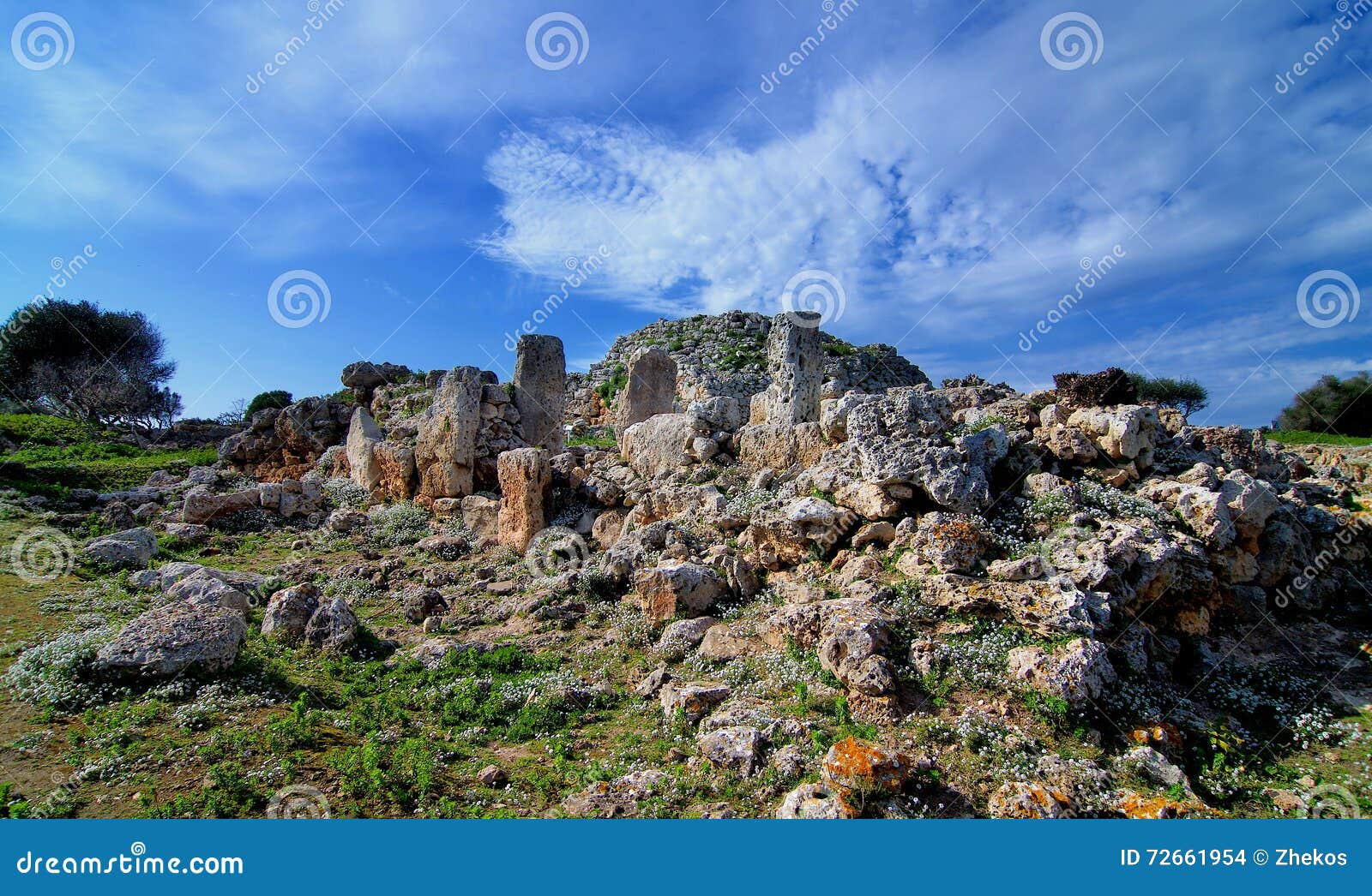 Megalit i Menorca arkivfoto. Bild av mänskligt, fördärva - 72661954