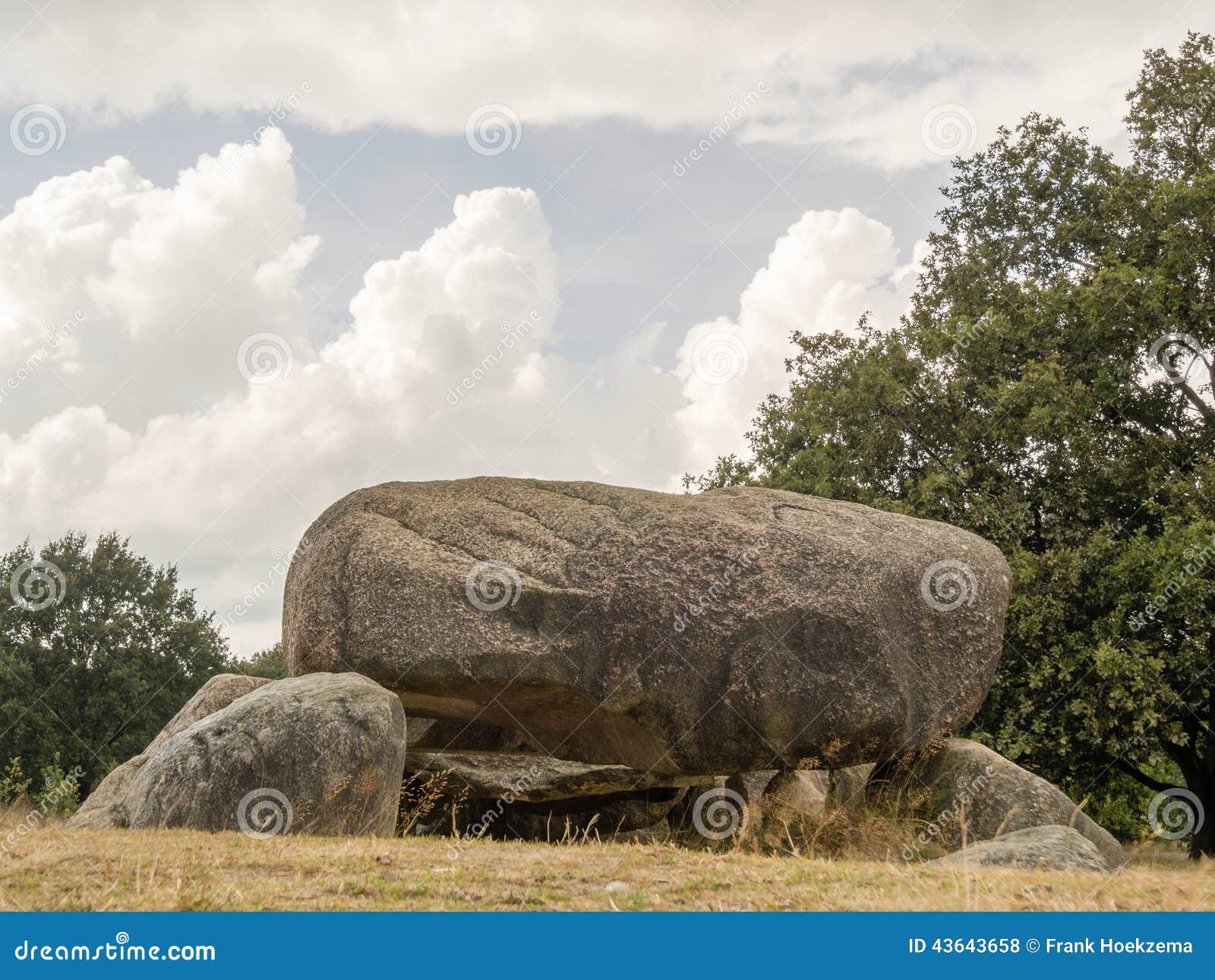 Megalithic Rocks in Drenthe Stock Photo - Image of drenthe, prehistory ...