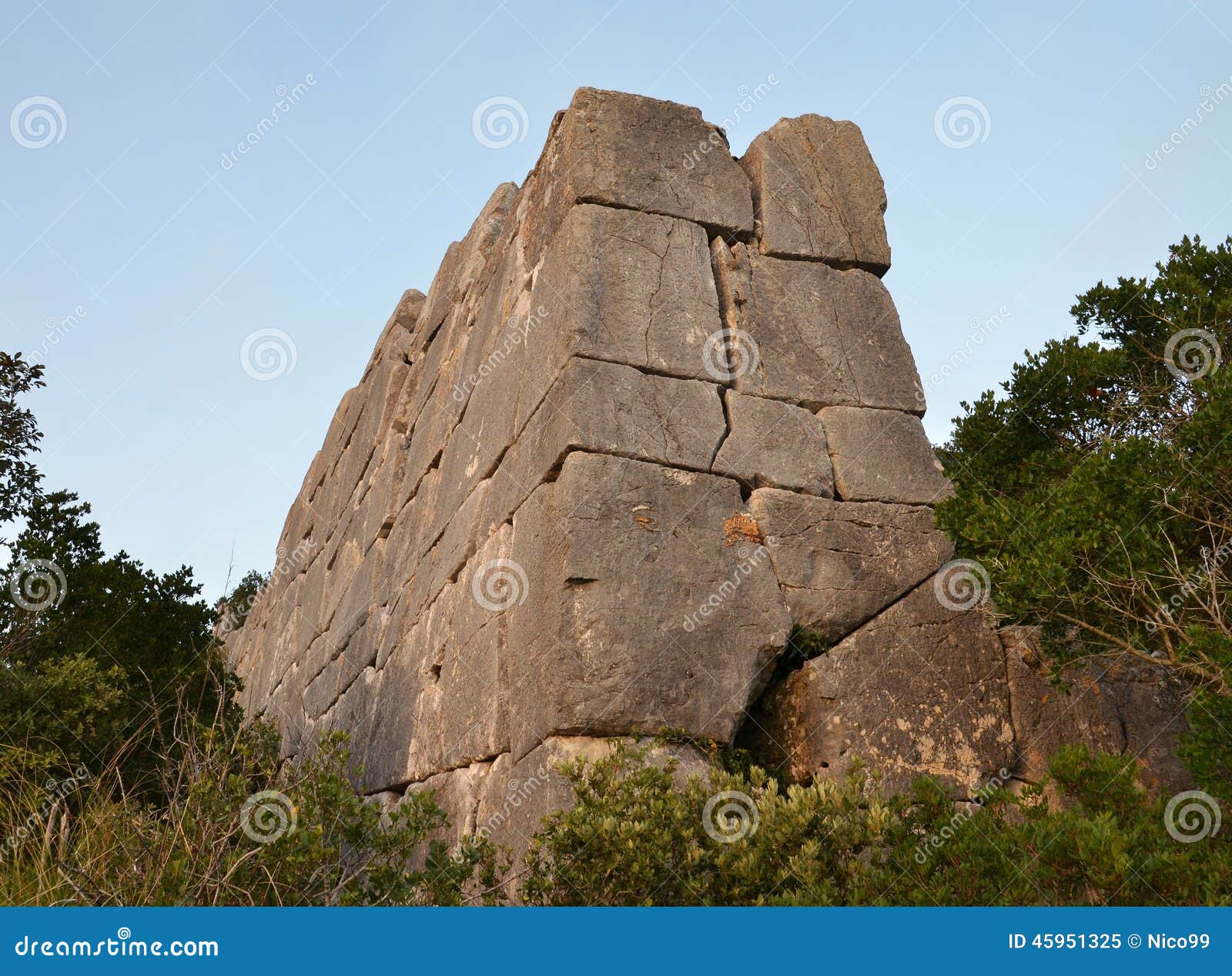 Megalithic wall stock image. Image of ancient, panorama - 45951325