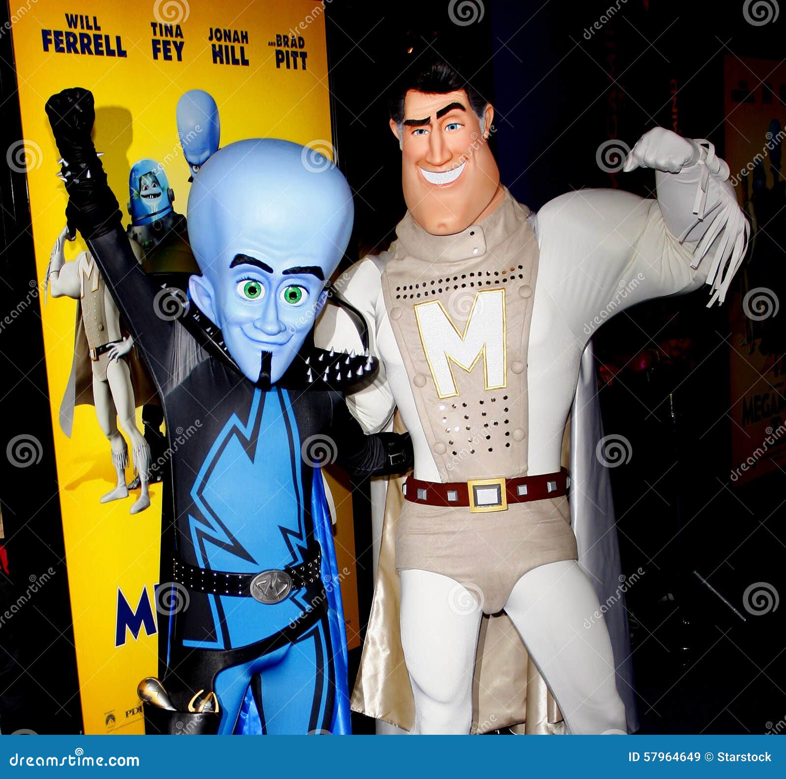 Megamind Y Hombre Del Metro Imagen de archivo editorial - Imagen de ...