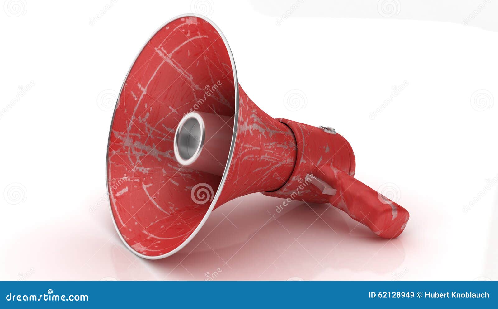 Megaphon oder Megaphon stock abbildung. Illustration von laut - 62128949