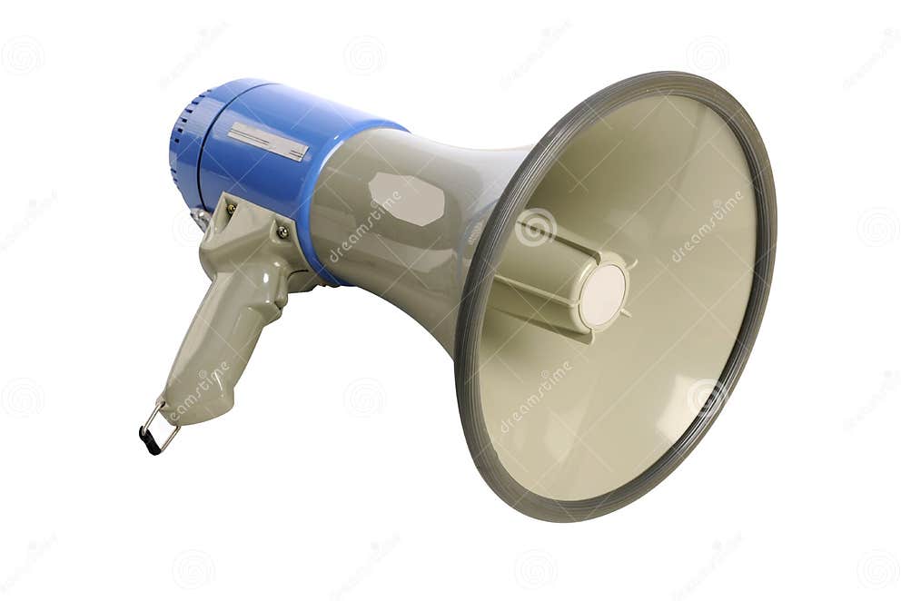 Megaphone stock photo. Image of megaphone, powerful, loud - 15875090