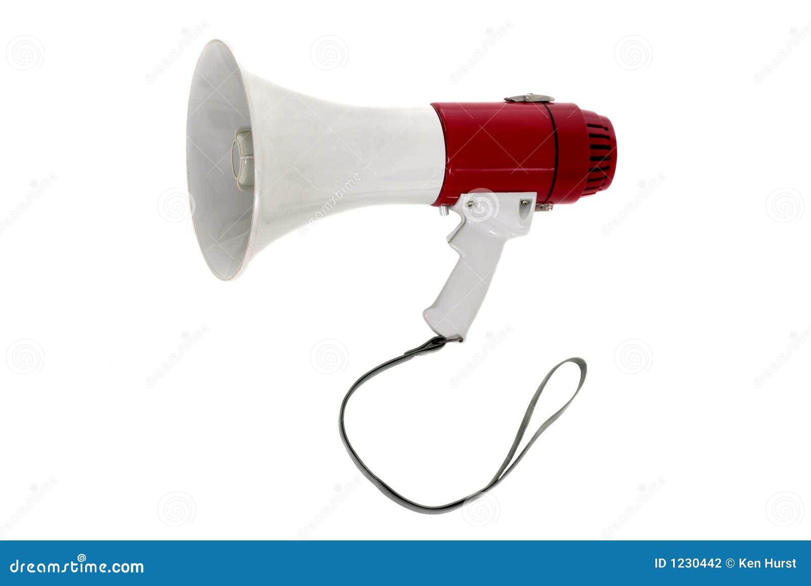 Megaphone 2 stock photo. Image of portable, handheld, megaphone - 1230442