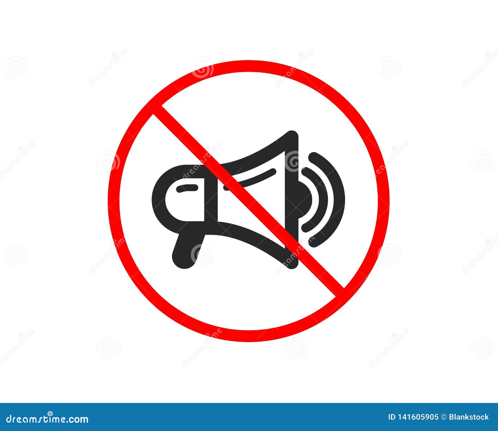 Megaphone Icon. Advertisement Device Sign. Vector Stock Vector ...