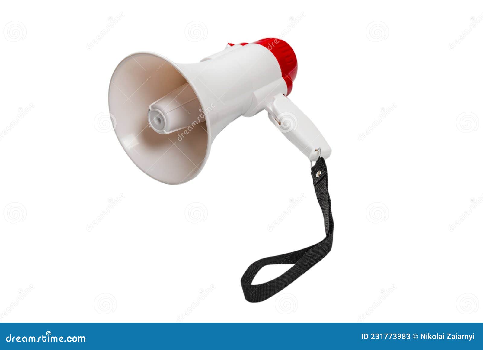 Megaphone Isolated on White Background Stock Image - Image of ...