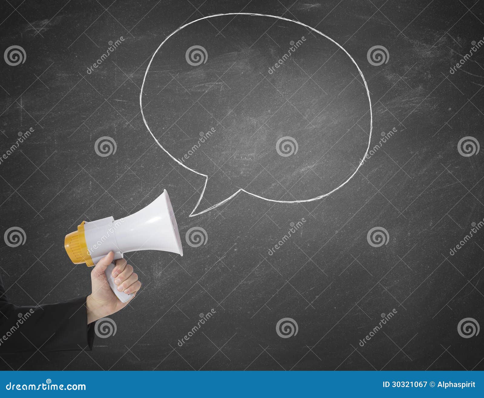 Megaphone message stock image. Image of volume, loudspeaker - 30321067