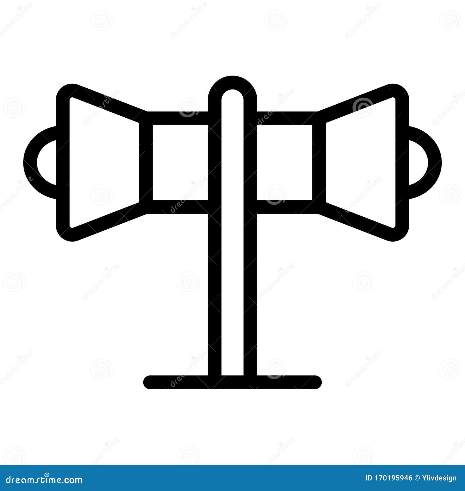 Megaphone Remarketing Icon, Outline Style Stock Vector - Illustration ... Megaphone Remarketing Icon, Outline Style Stock Vector - Illustration ...