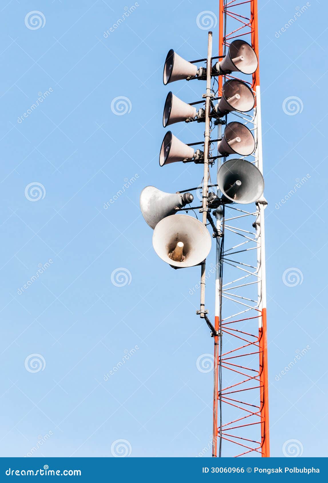 Megaphone set stock photo. Image of information, calling - 30060966