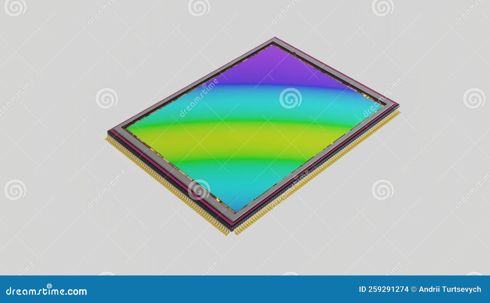 200 Megapixel Digital Camera Sensor Compared To Smaller Previous ...