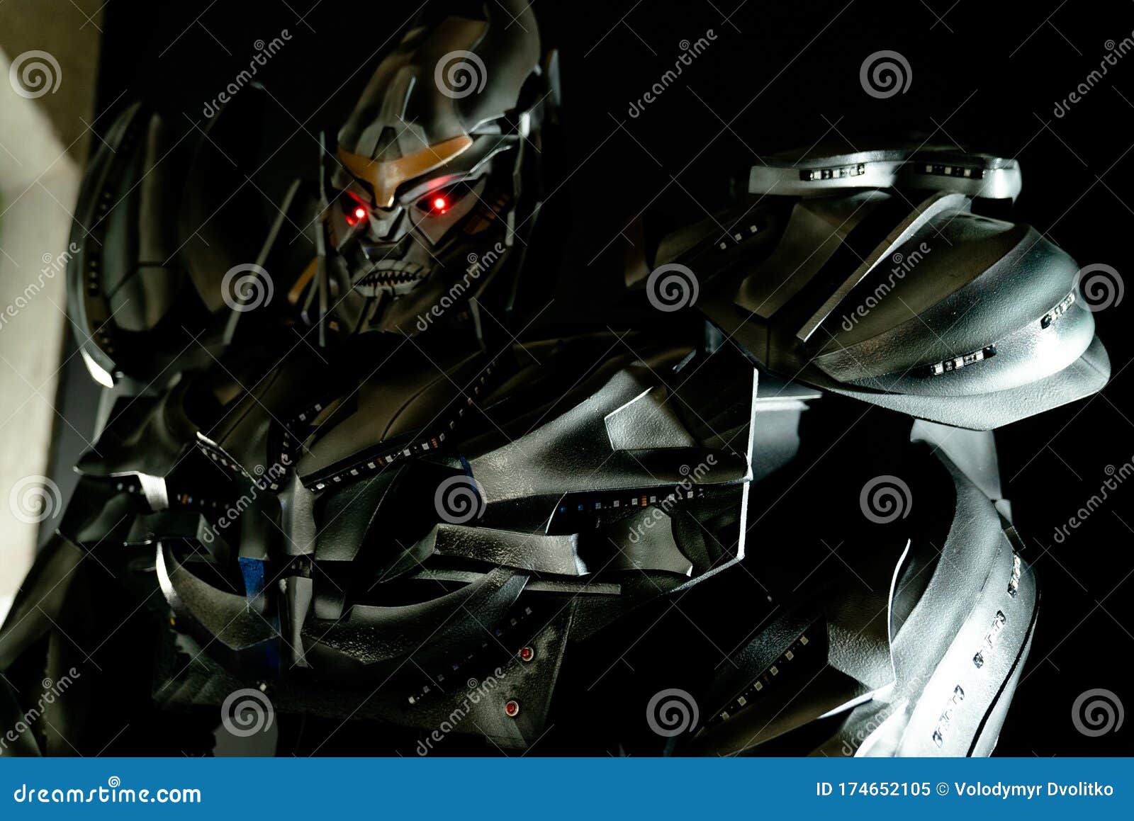 Megatron robot transformer editorial image. Illustration of chevrolet ...