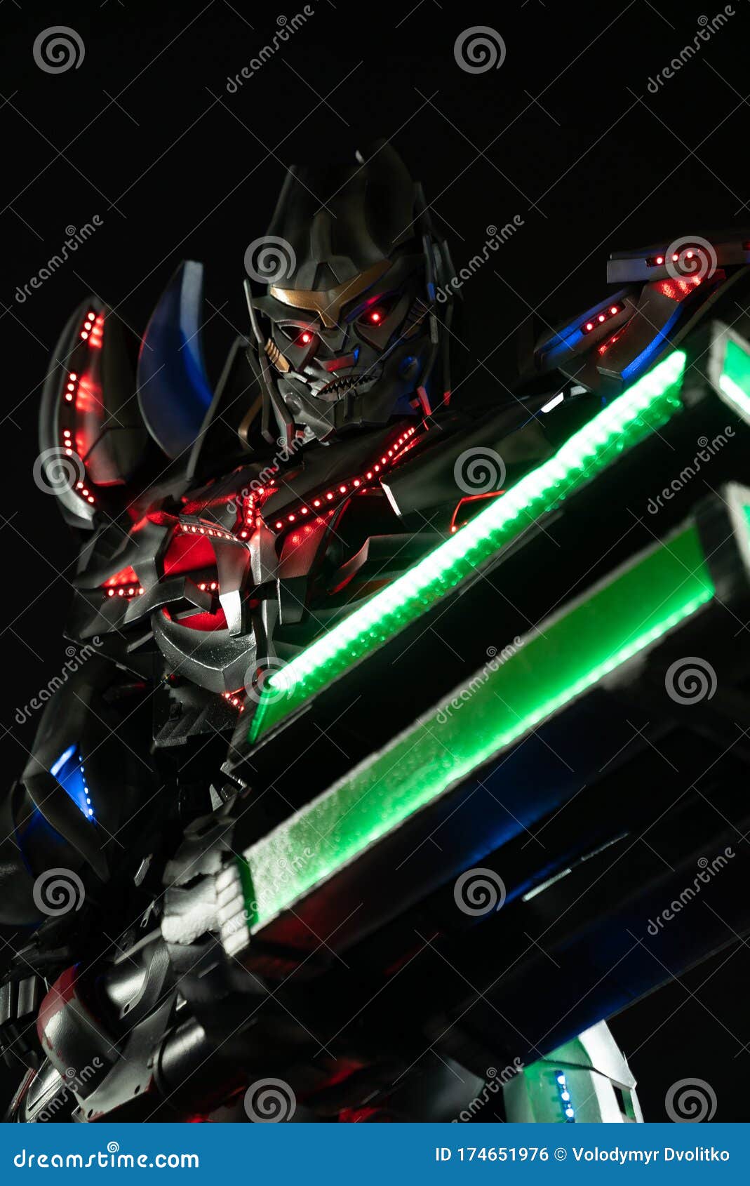 Megatron robot transformer editorial photo. Illustration of model ...