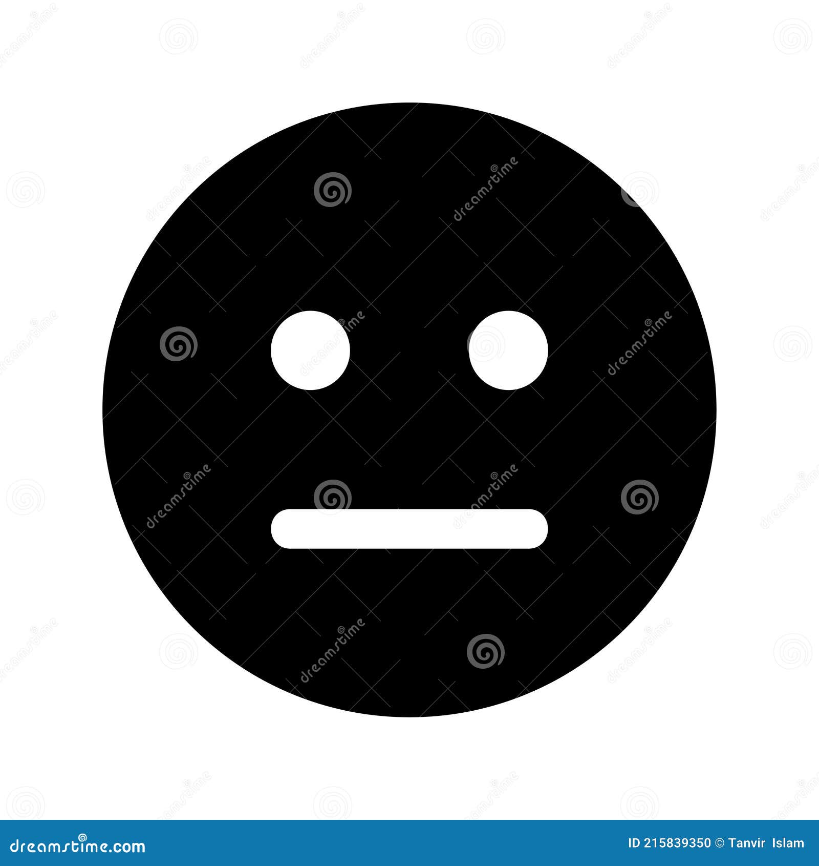 Meh Vector Icom stock vector. Illustration of icon, symbol - 215839350