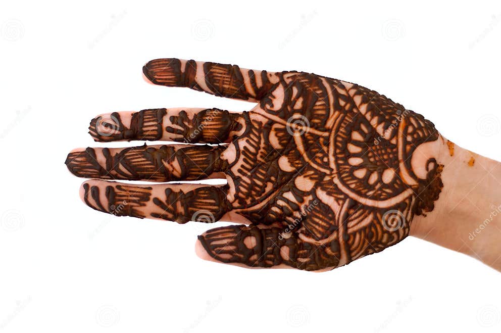 Mehandi stock image. Image of marriage, adornment, hindu - 17902427