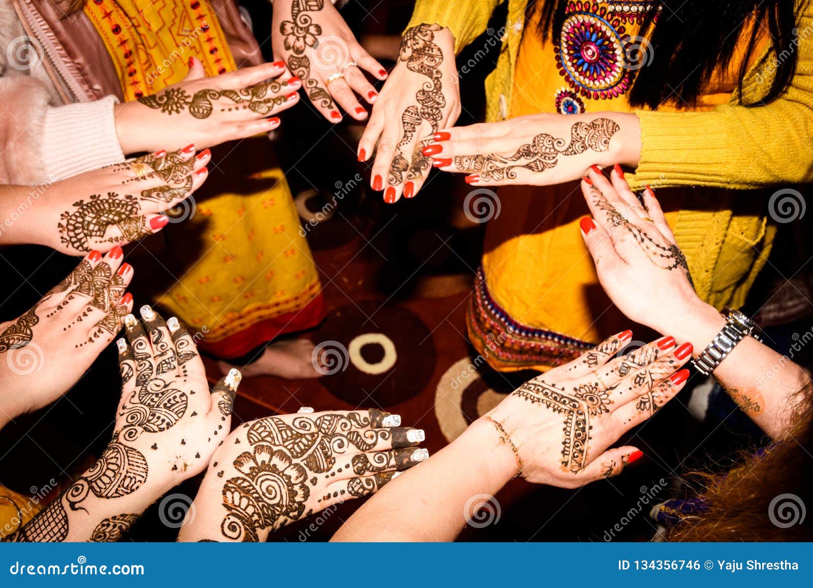Mehendi Rasm stock photo. Image of marriage, celebrate - 134356746