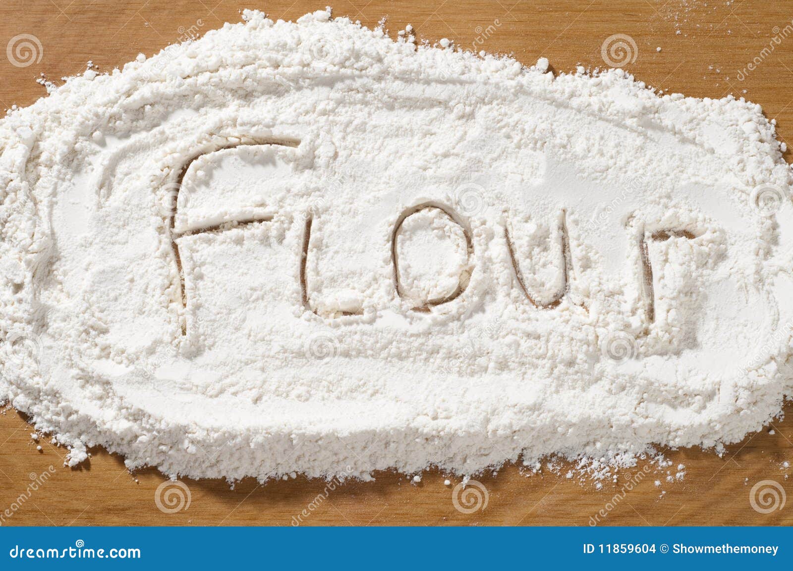 Mehl stockfoto. Bild von brot, gebäck, nahrung, kochen - 11859604