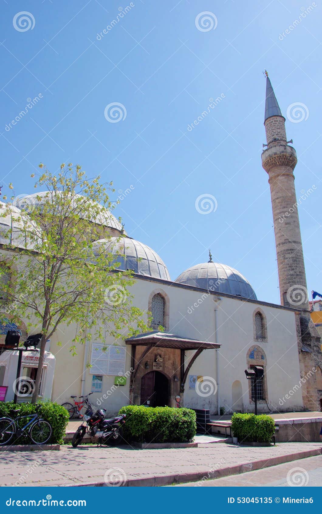 Mehmet Pasha Mosque in Antalya Editorial Image - Image of architectural ...
