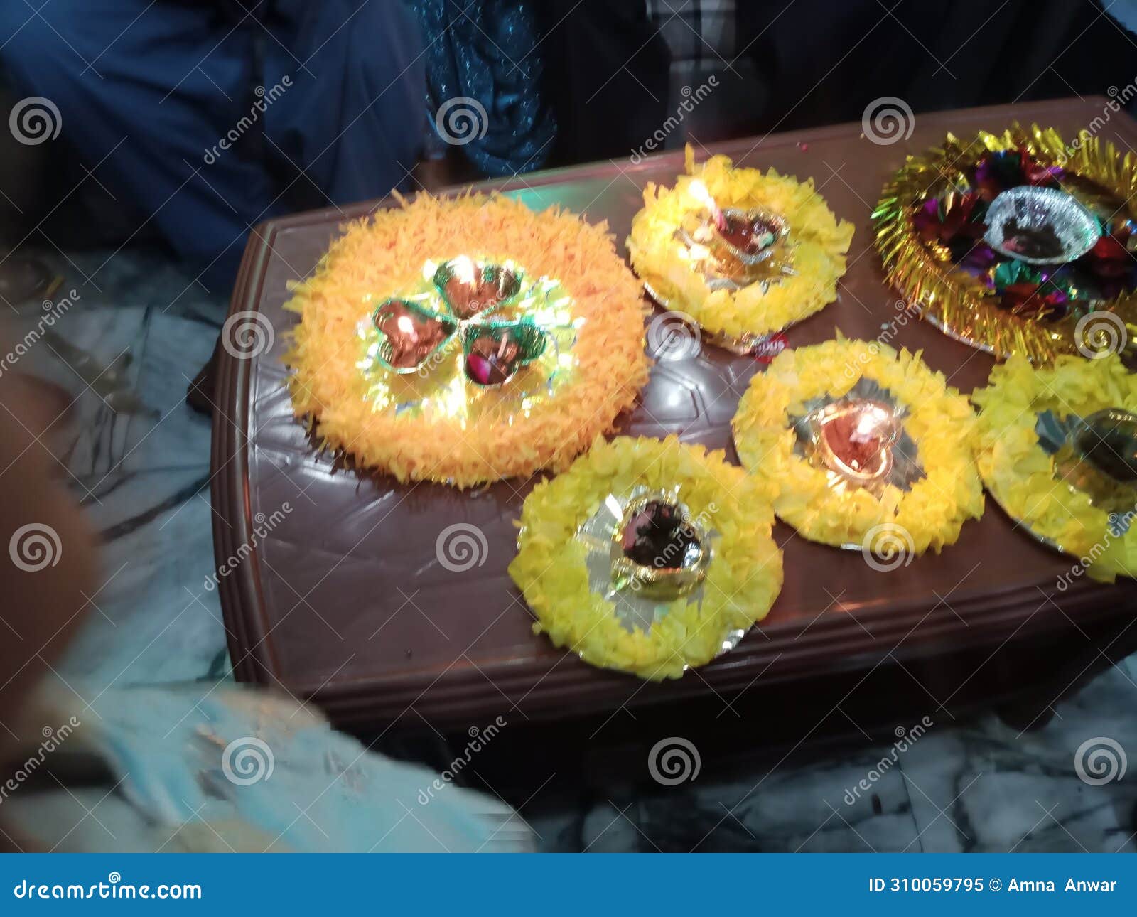 Mehndi Decorations for Night Stock Image - Image of decorations, henna ...