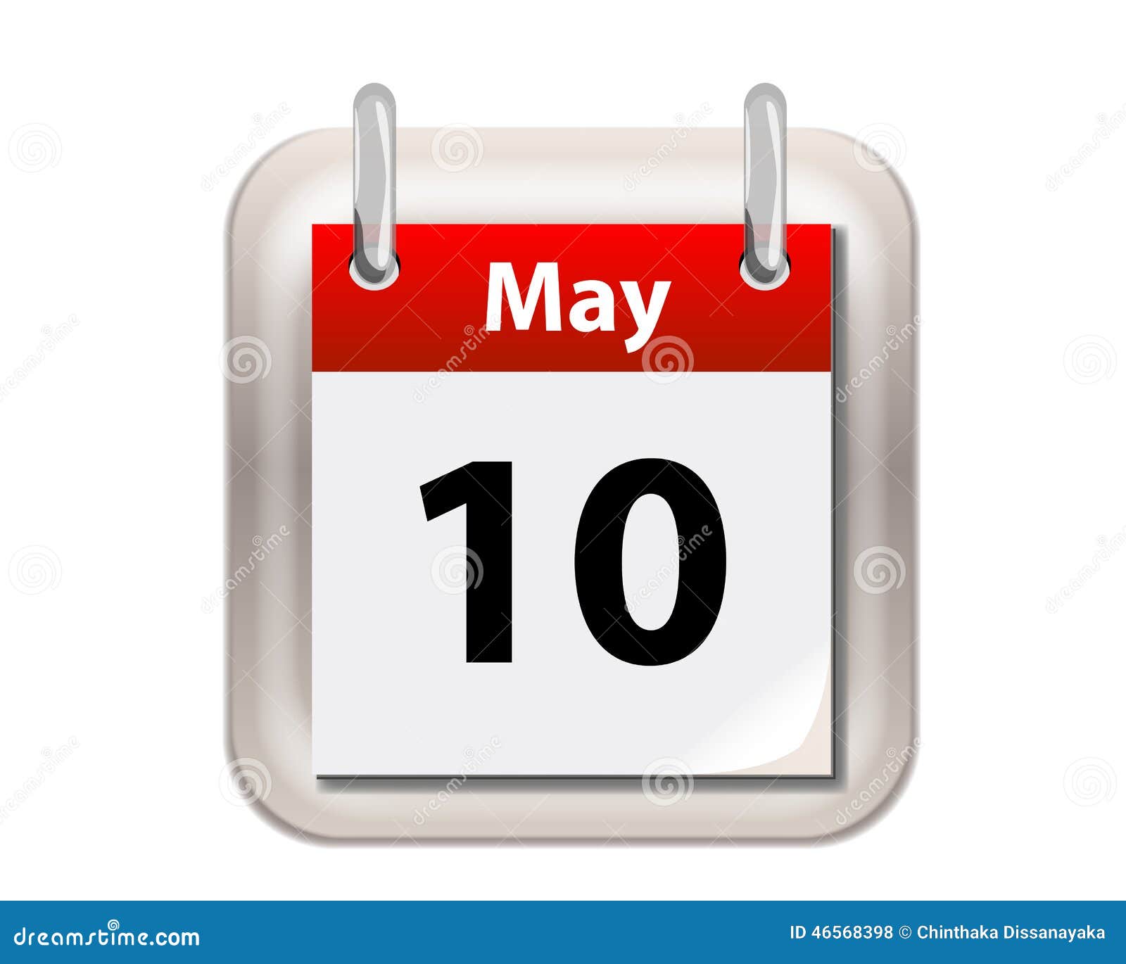 Mei-Kalender stock illustratie. Illustration of aantallen - 46568398