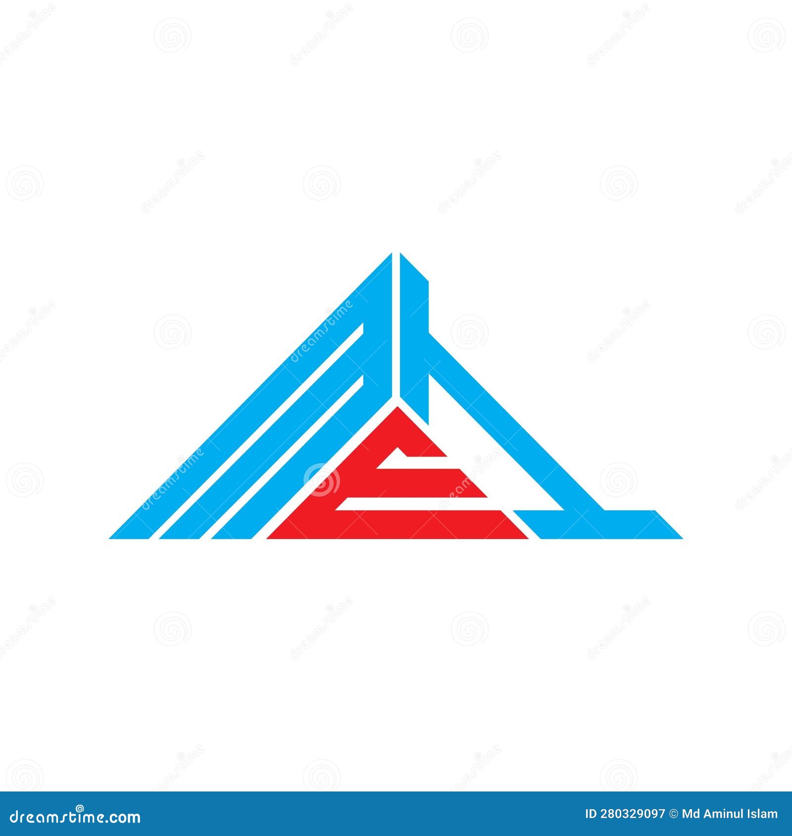 MEI Letter Logo Creative Design with Vector Graphic, MEI Simple and ...