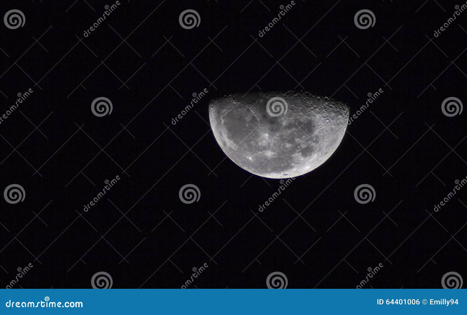 Meia lua foto de stock. Imagem de sistema, brilhante - 64401006