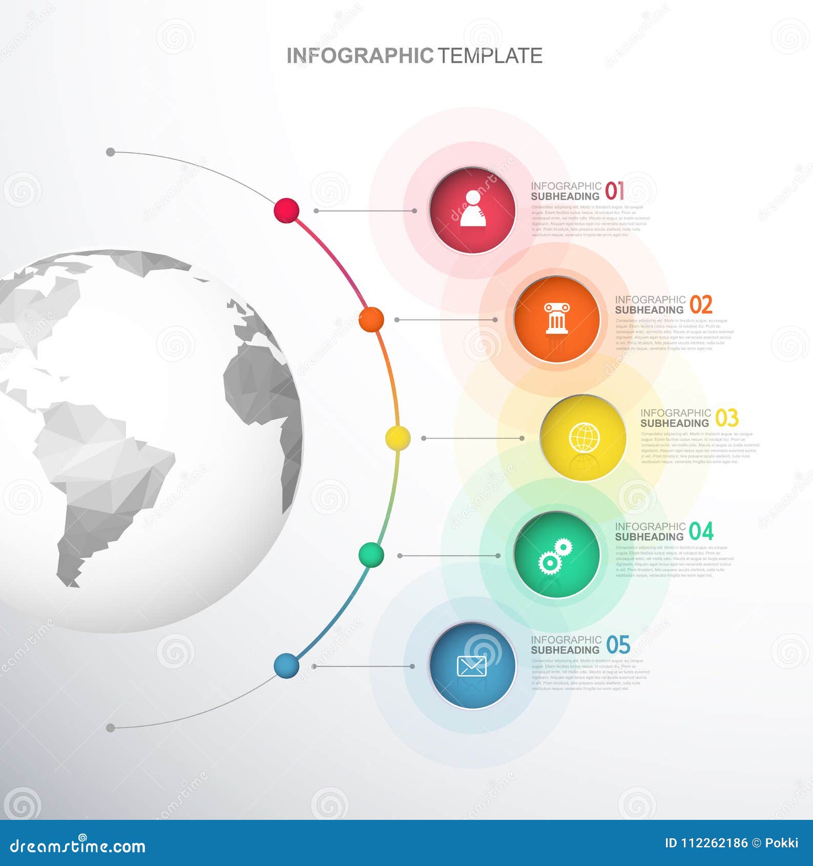 MEILENSTEIN-Zeitlinie Vektorschablone Infographic Start Vektor ...