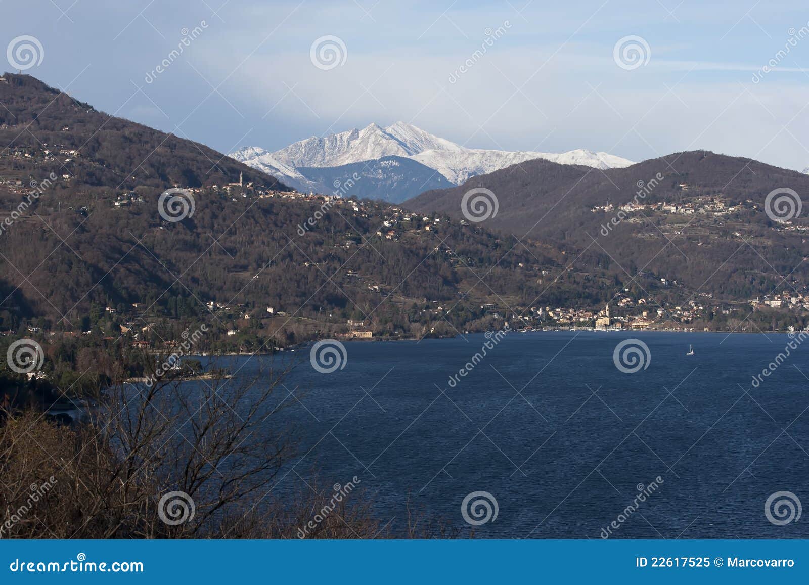 Meina stock image. Image of landscape, maggiore, verbano - 22617525