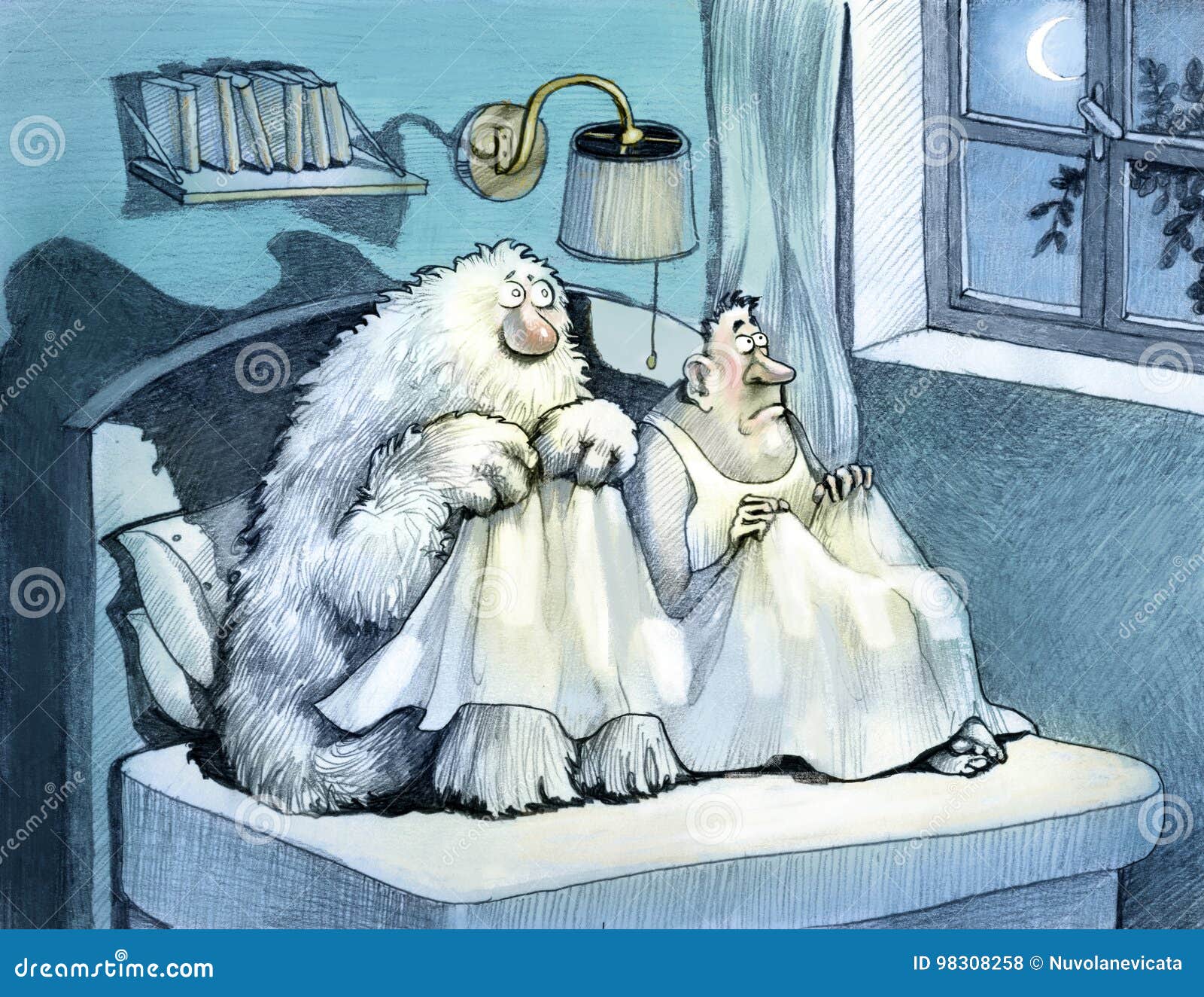 Meine Furcht Hat Vor Mir Angst Stock Abbildung - Illustration von ...