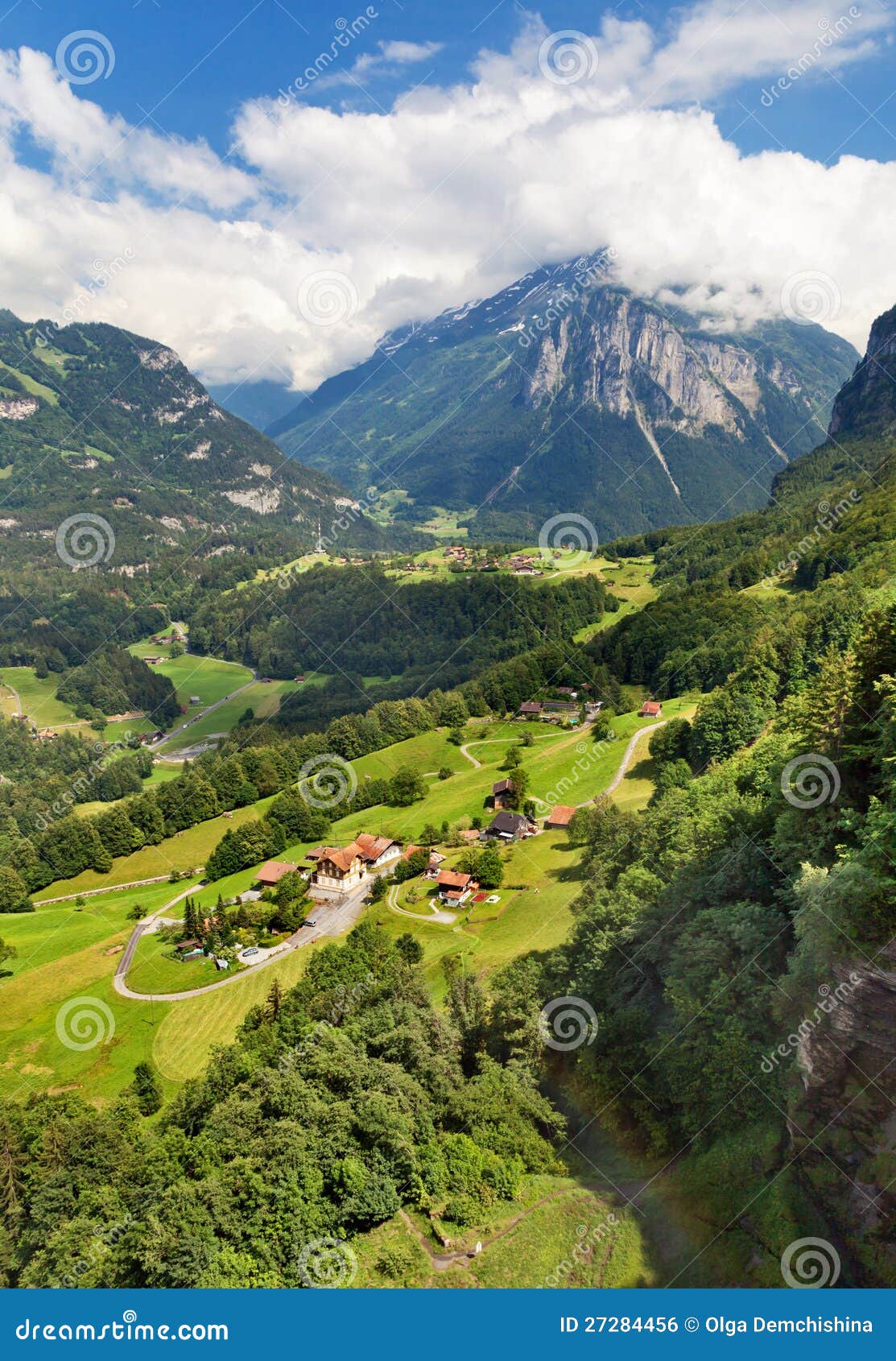 Meiringen, Switzerland stock photo. Image of ascent, switzerland - 27284456