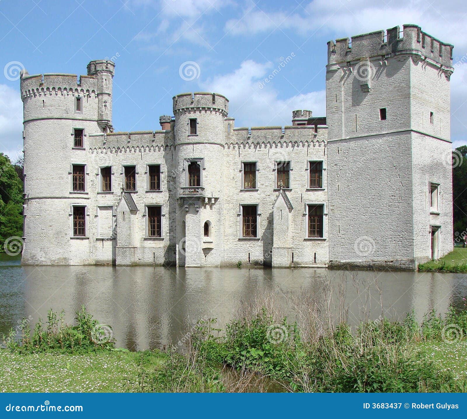 The Water Castle - Castelul De Apa, Drobeta Turnu Severin Royalty-Free ...