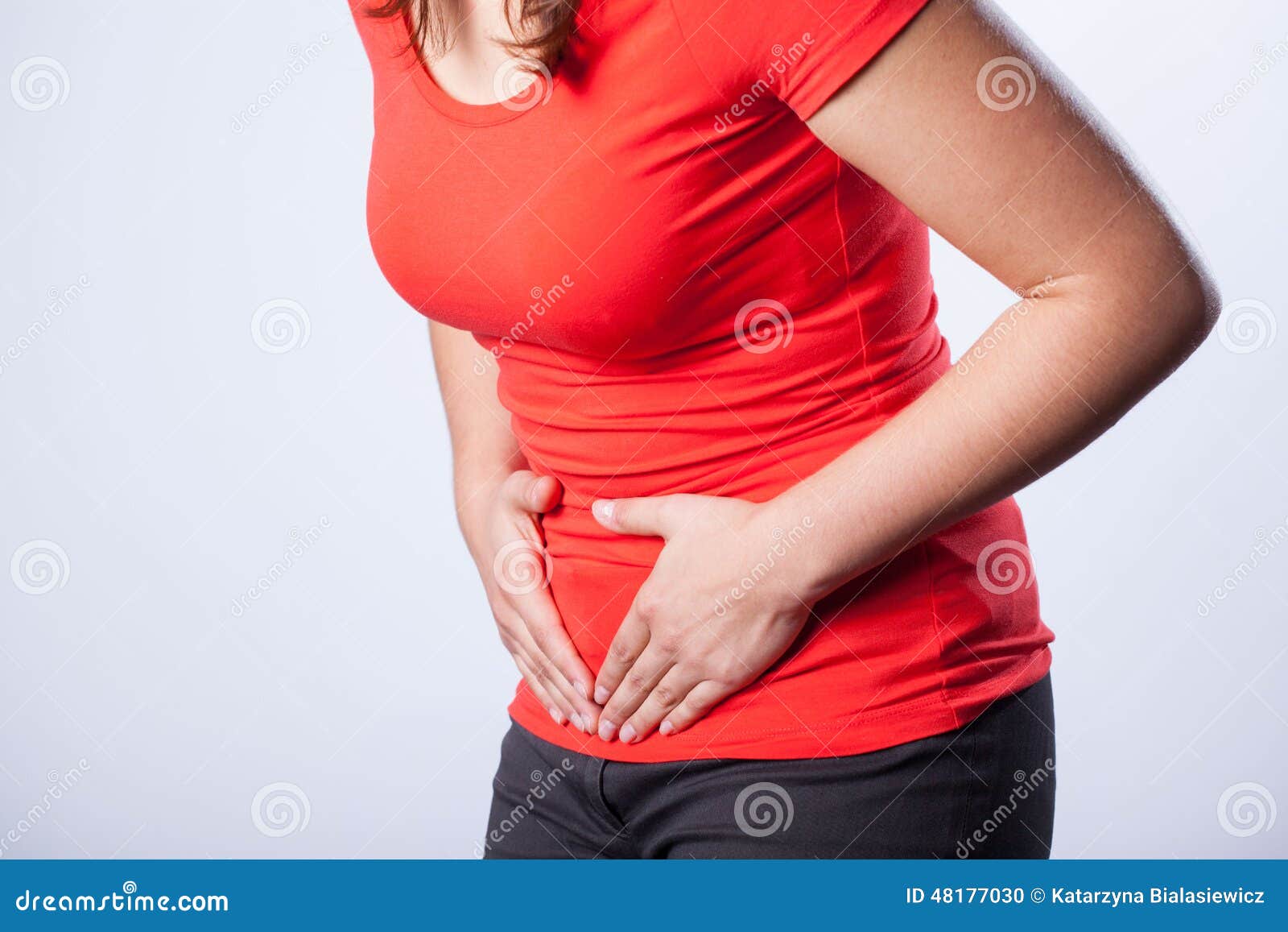 Meisje Die Menstruatie Hebben Stock Foto - Image of ongemak, aanspreken ...
