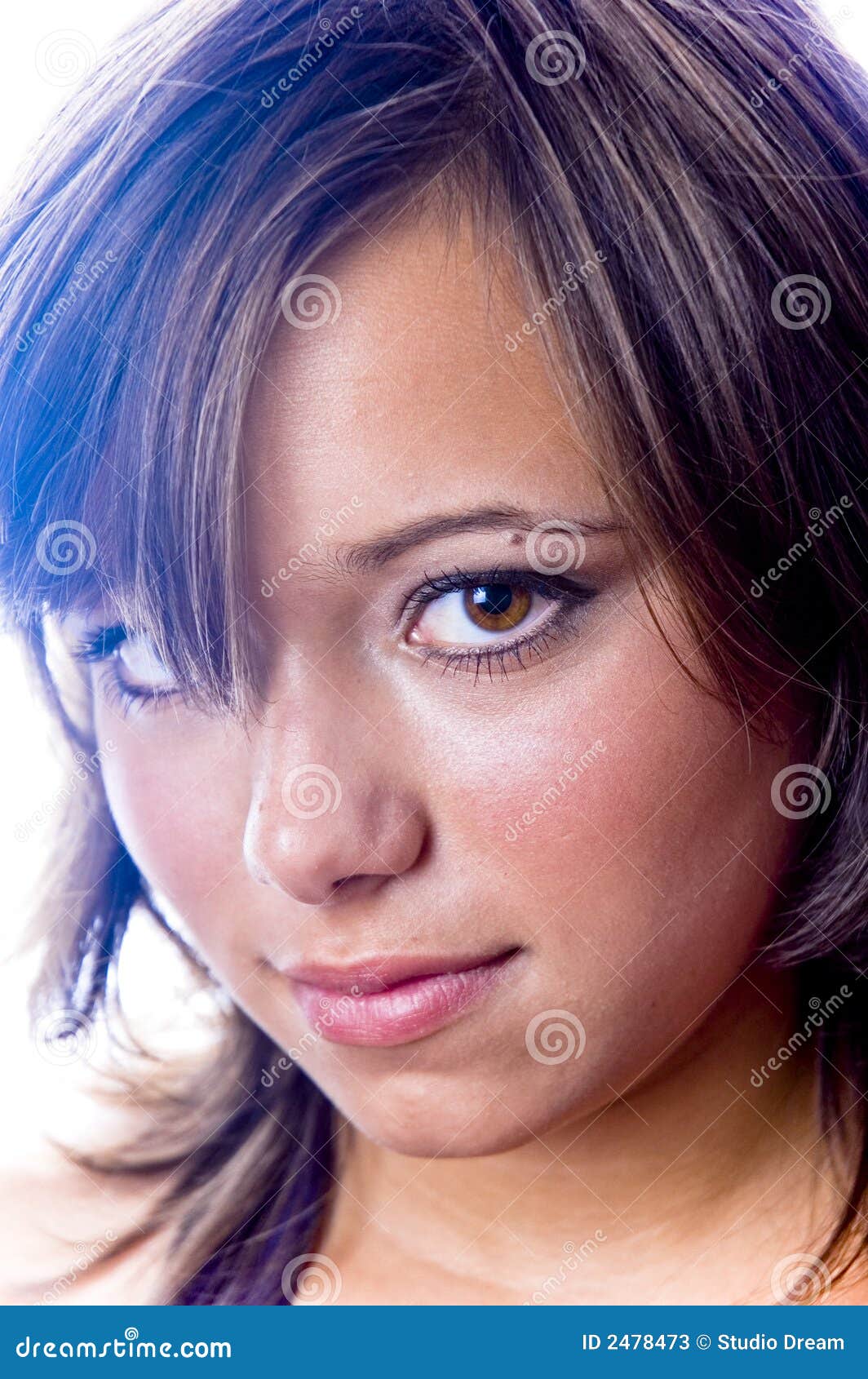 Meisje (Minderjarige) stock afbeelding. Image of gezicht - 2478473