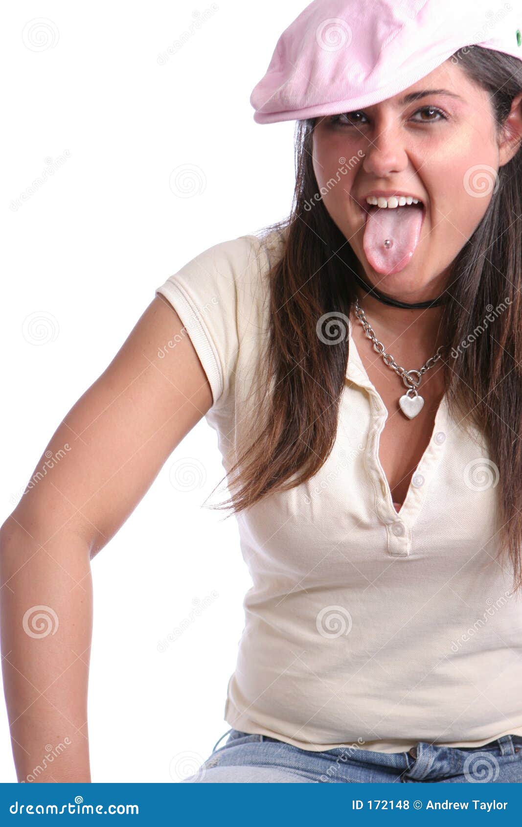 Meisje vier van de heup stock foto. Image of ring, baret - 172148