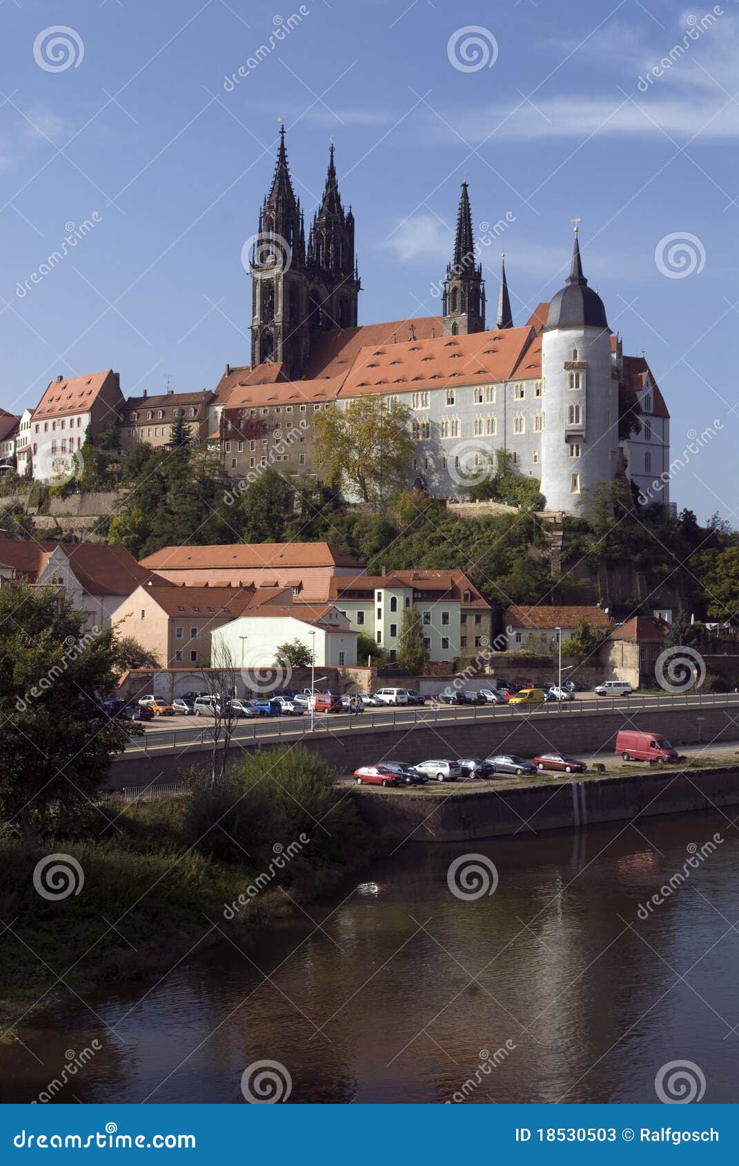 Meissen, Saxonia, Germany stock image. Image of albrechtsburg - 18530503