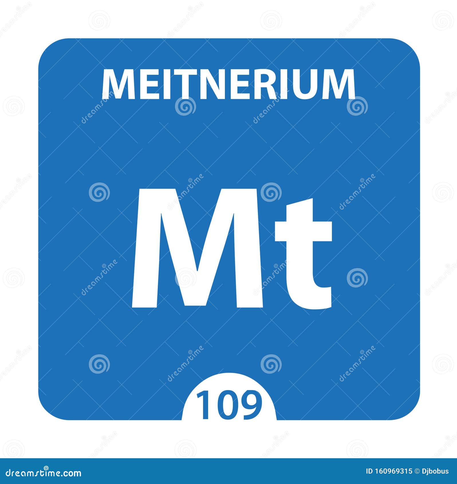 Meitnerium Symbol