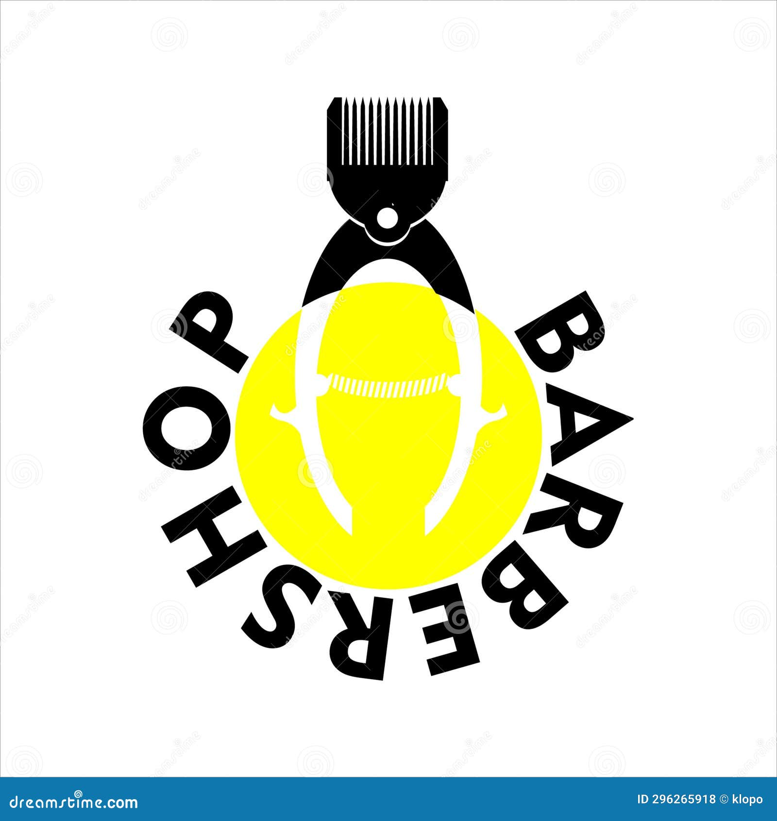 Logo Design, Logotype, Barbershop Business Symbol Stock Illustration ...