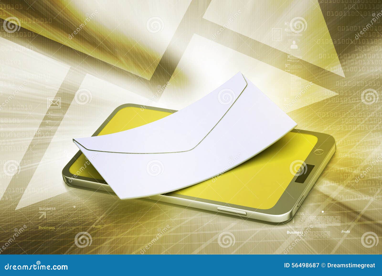 Mejl Med Minnestavladatoren Fotografering för Bildbyråer - Bild av ...