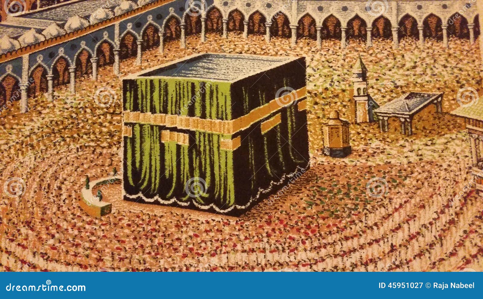 Mekka fotografia editorial. Obraz złożonej z obrazek - 45951027