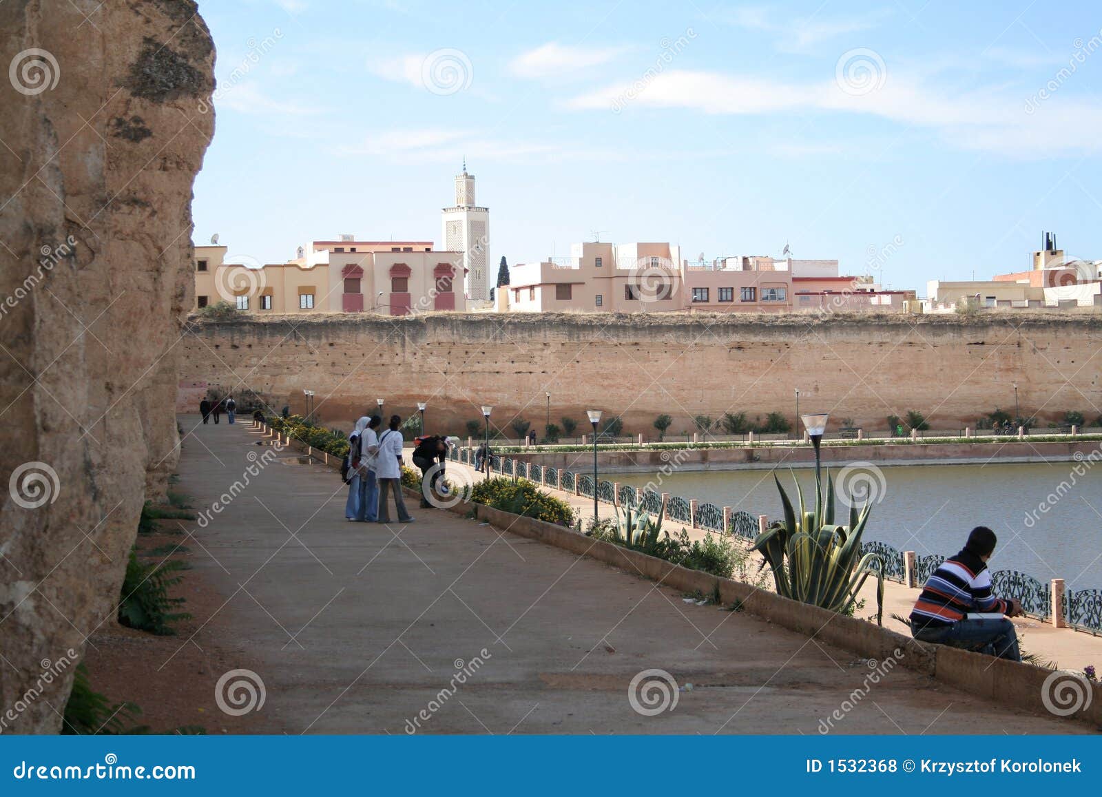 Meknes City stock photo. Image of panorama, journey, green - 1532368