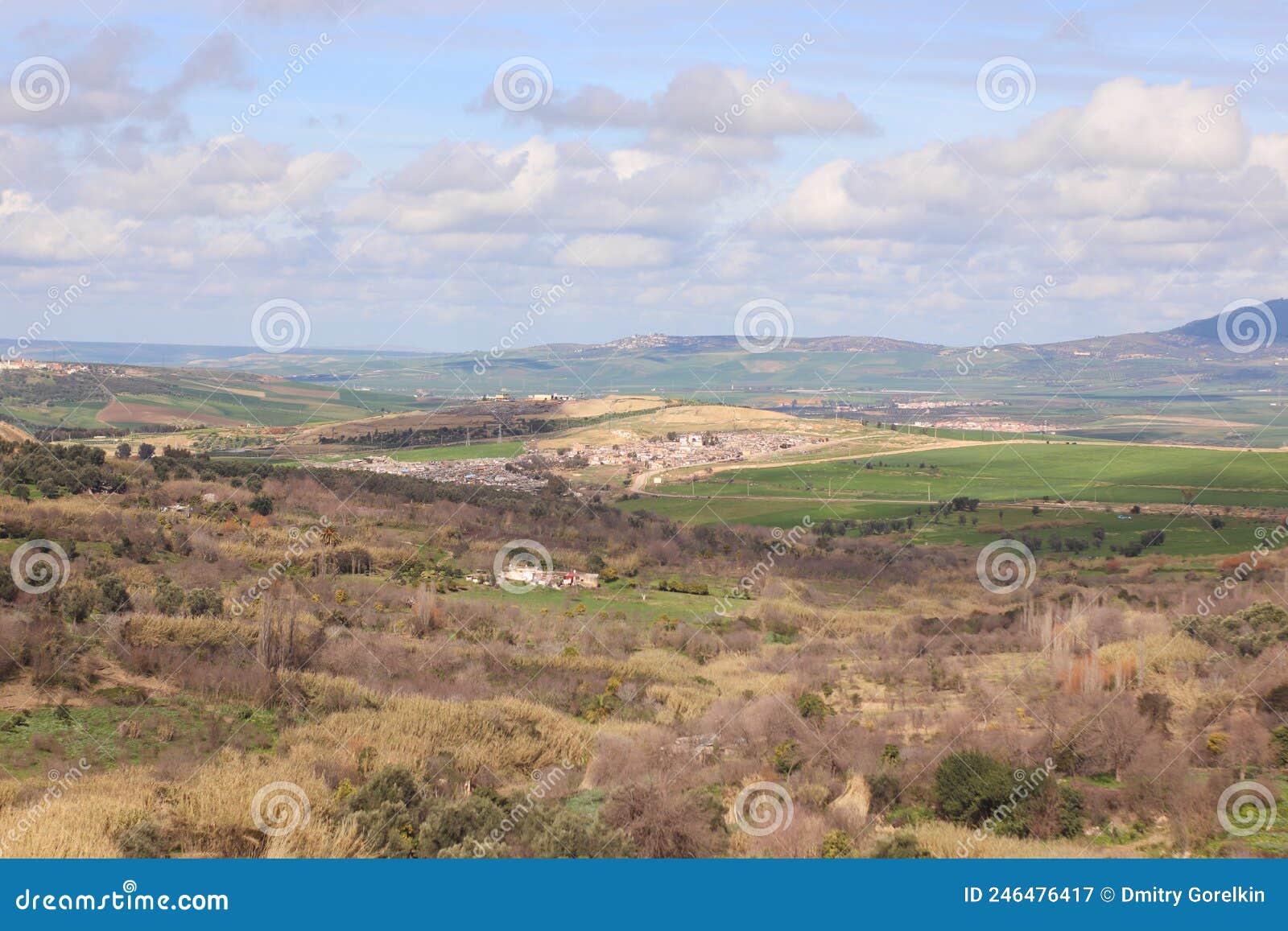 Meknes Countryside in Morocco Stock Image - Image of cityscape, ancient ...