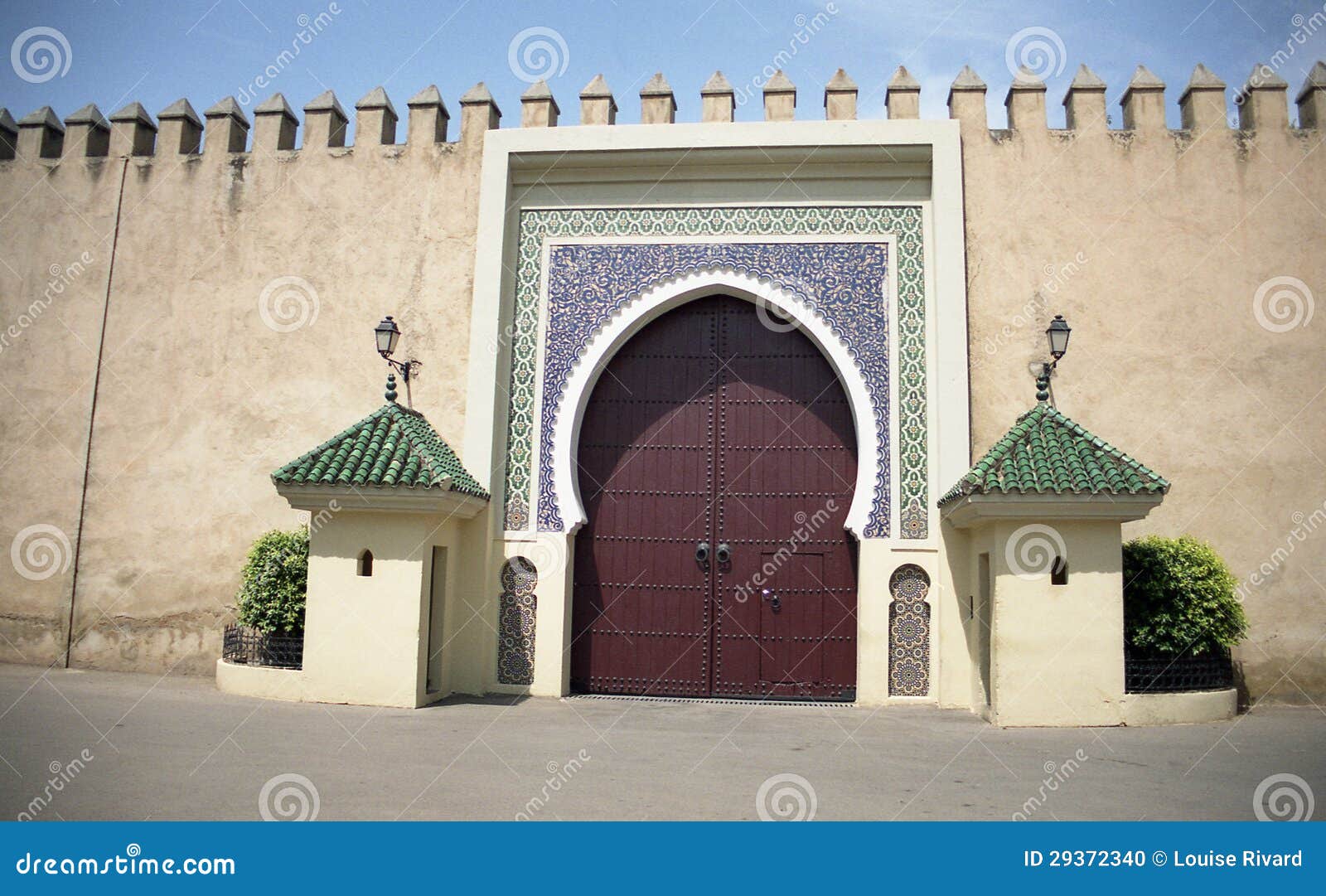 Meknes, fortress stock photo. Image of tile, protection - 29372340