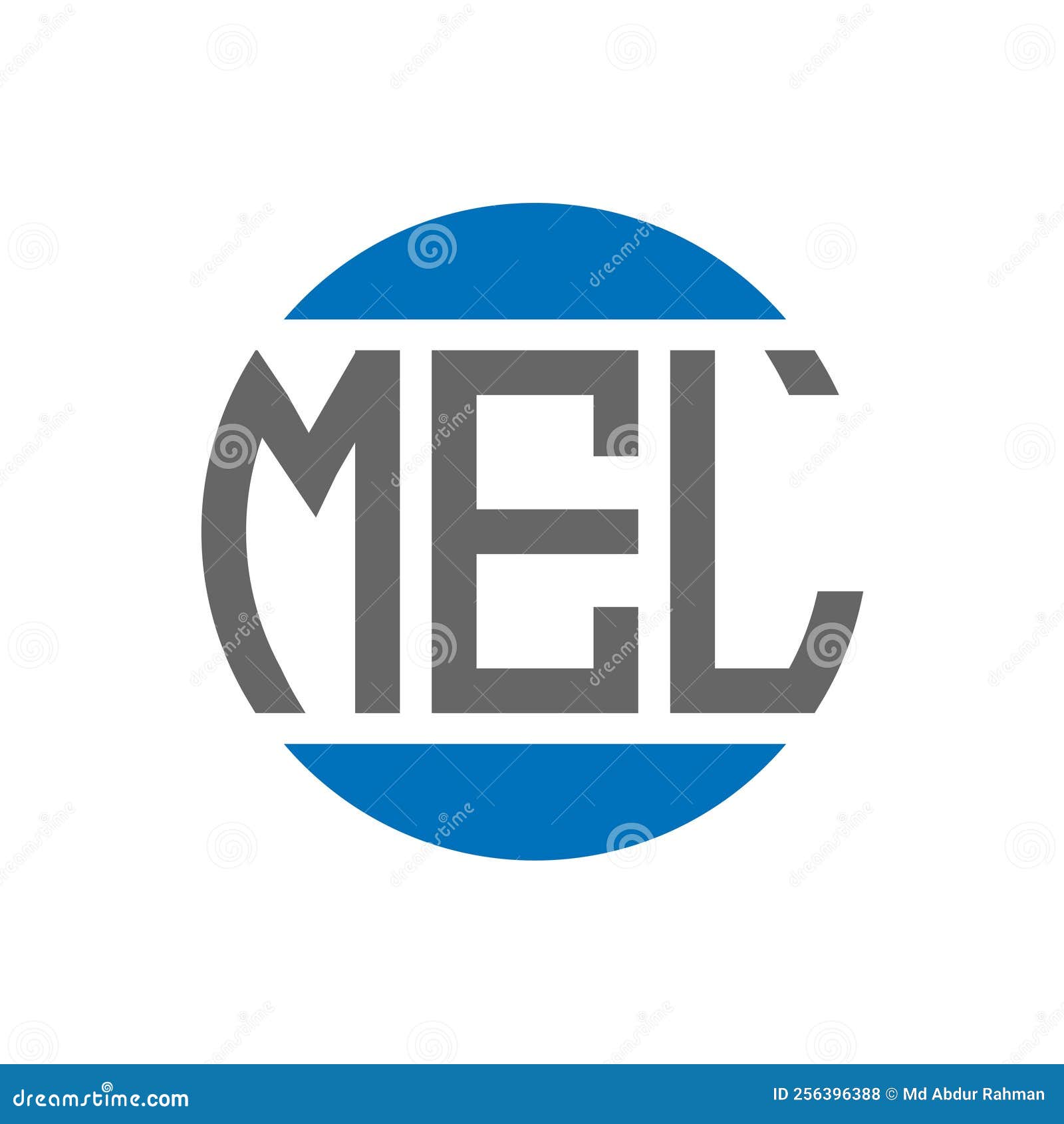 MEL Letter Logo Design On White Background. MEL Creative Initials ...
