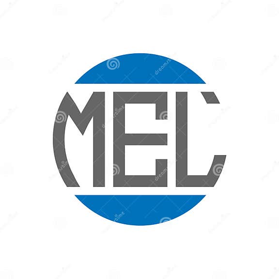 MEL Letter Logo Design on White Background. MEL Creative Initials ...