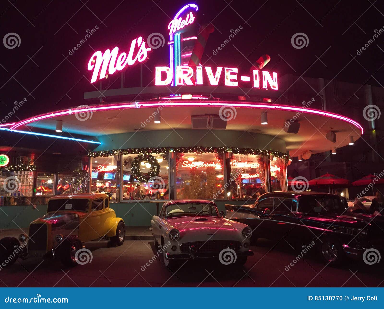 Mel`s Drive-in editorial image. Image of florida, vacation - 85130770