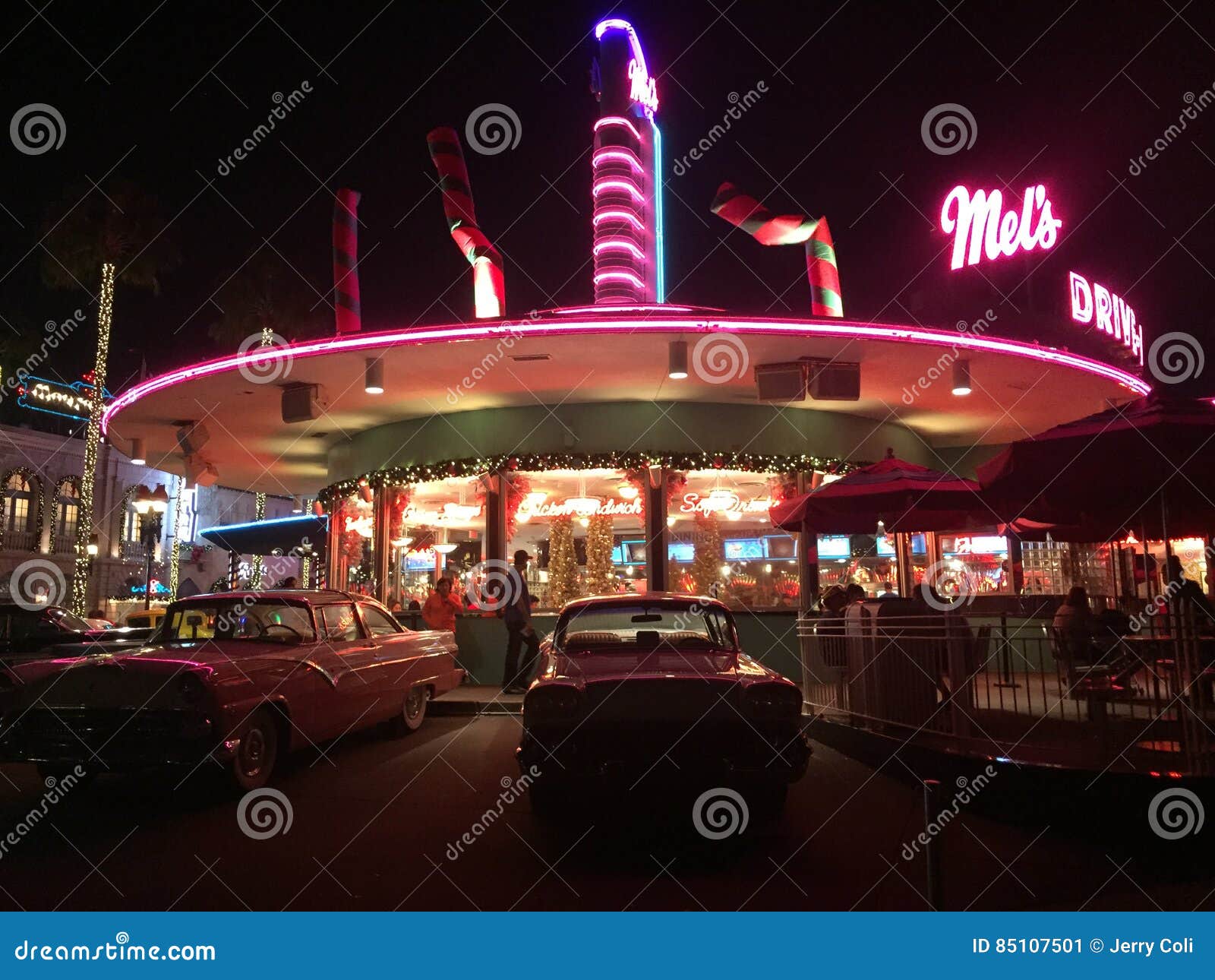 Mel`s Drive-in at Universal Studios, Orlando, Florida Editorial Photo ...