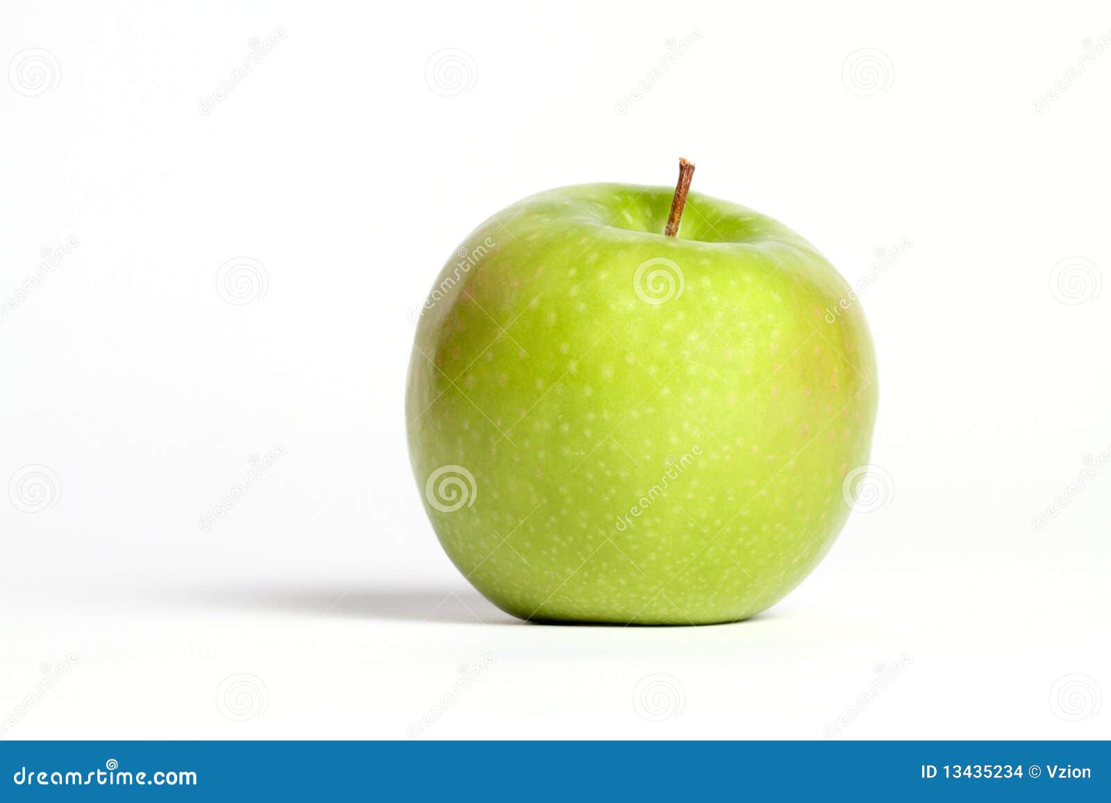 Mela verde fotografia stock. Immagine di verde, alimento - 13435234