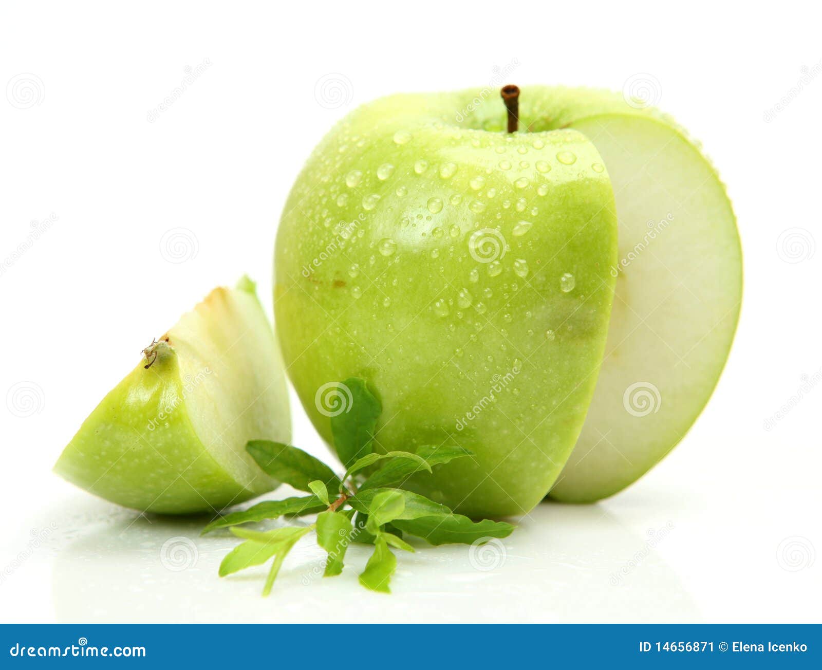 Mela verde immagine stock. Immagine di alimento, bellezza - 14656871