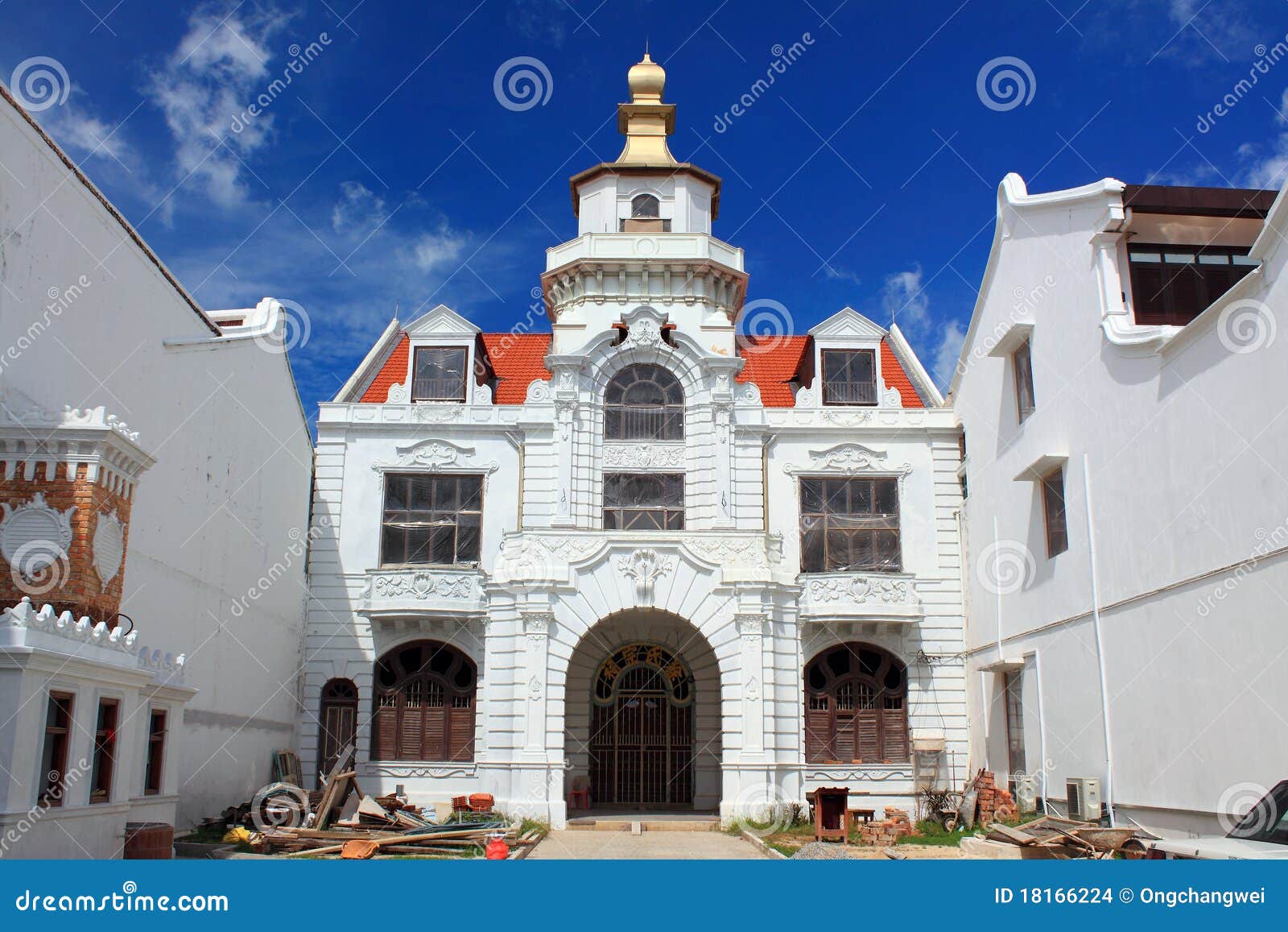 Melaka Ancient building stock photo. Image of historical - 18166224