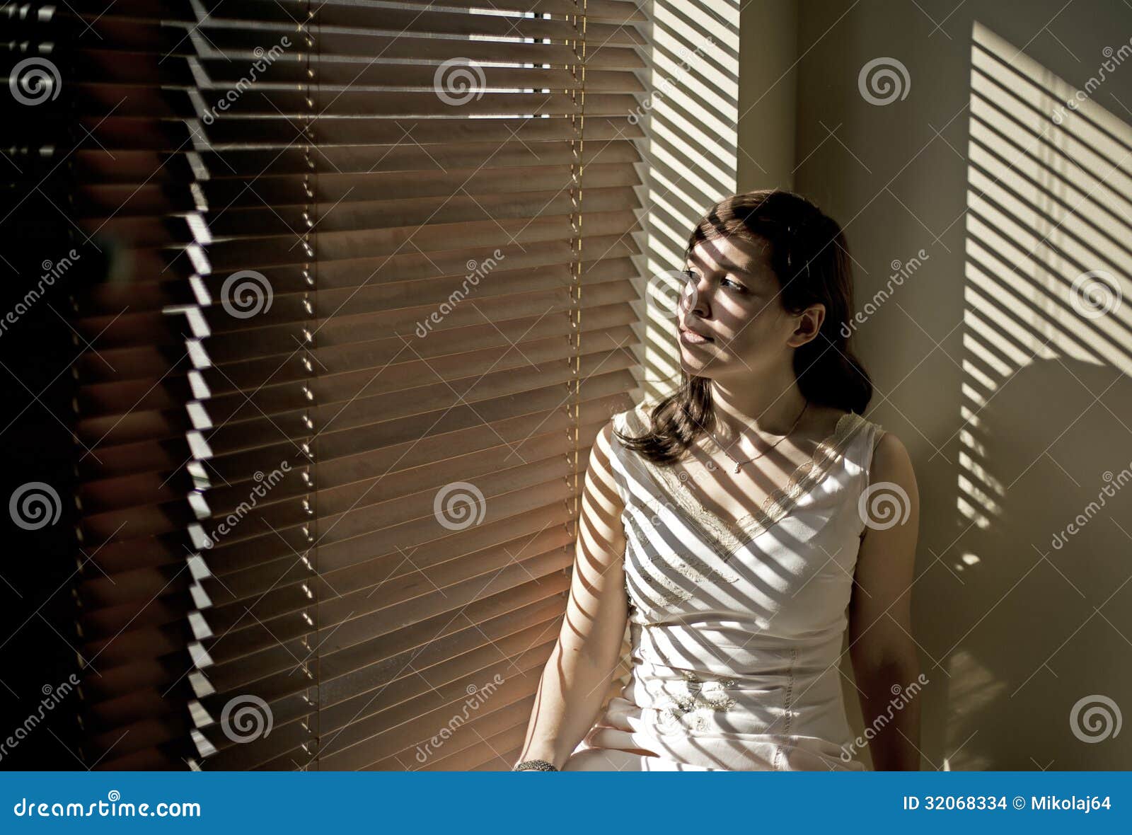 Melancholy stock photo. Image of elegant, young, sensual - 32068334